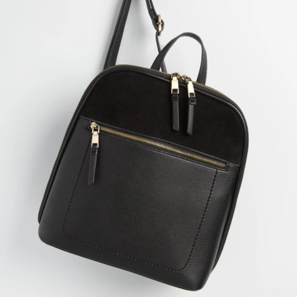 Modcloth | Bags | Minimal Is Marvelous Backpack Black | Poshmark